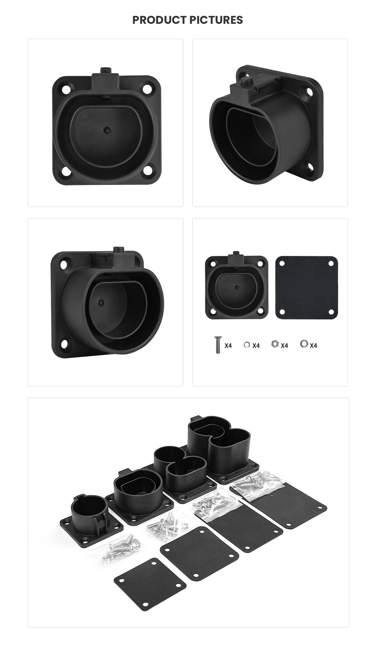 Type2 AC chargingb plug holder AC dummy socket from China manufacturer ...